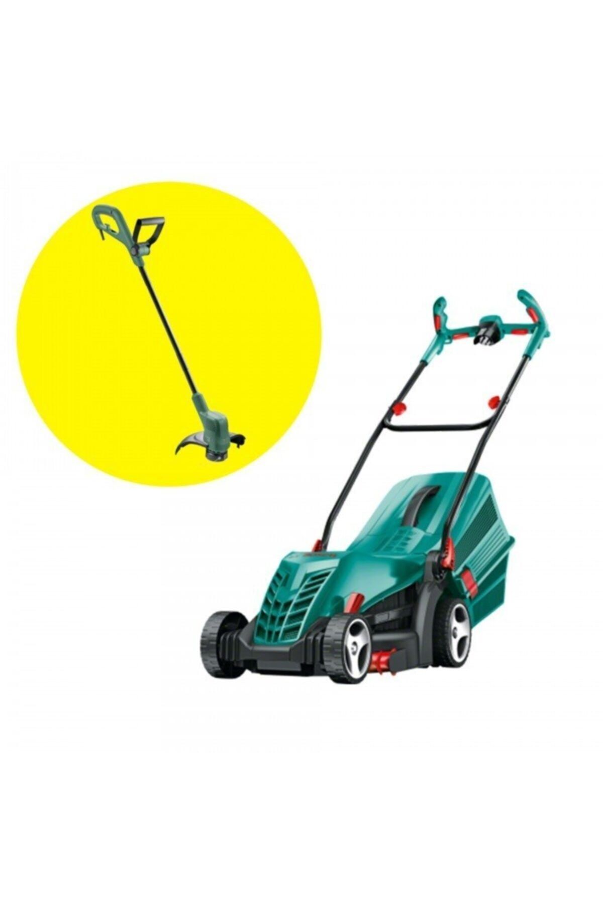 Bosch Arm 34 + Easygrasscut 23 Çim Biçme Makinası Seti | MakinamAVMplus